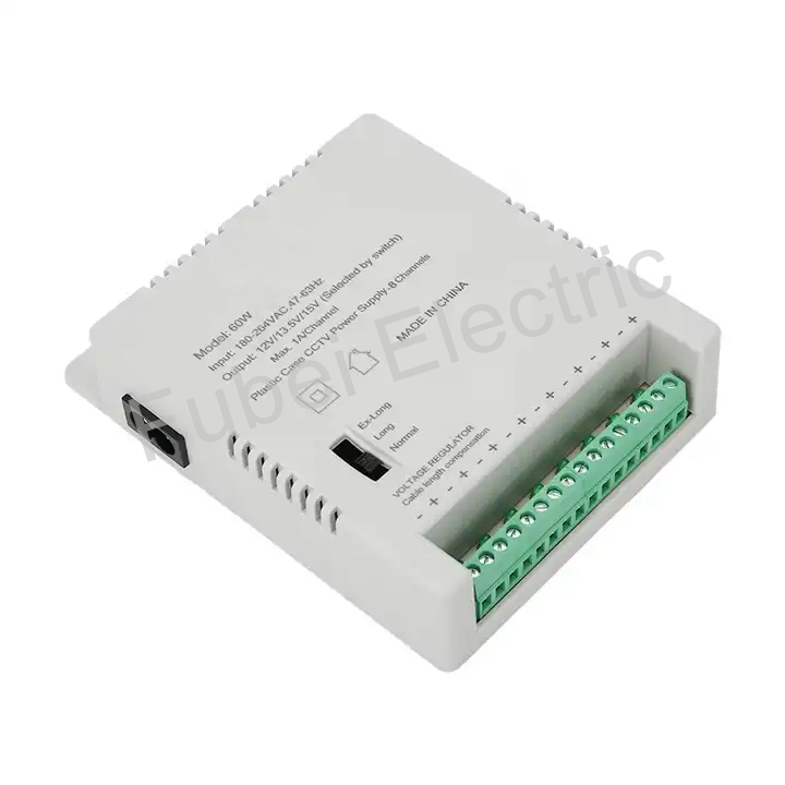 CCTV power supplies power distribution boxes with plastic case DC12V 5A ...
